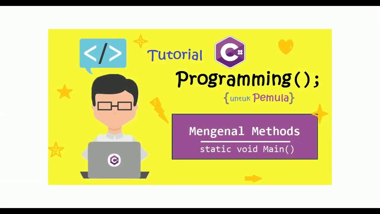 Belajar Coding C# Programming untuk pemula - 12 Mengenal Method - YouTube