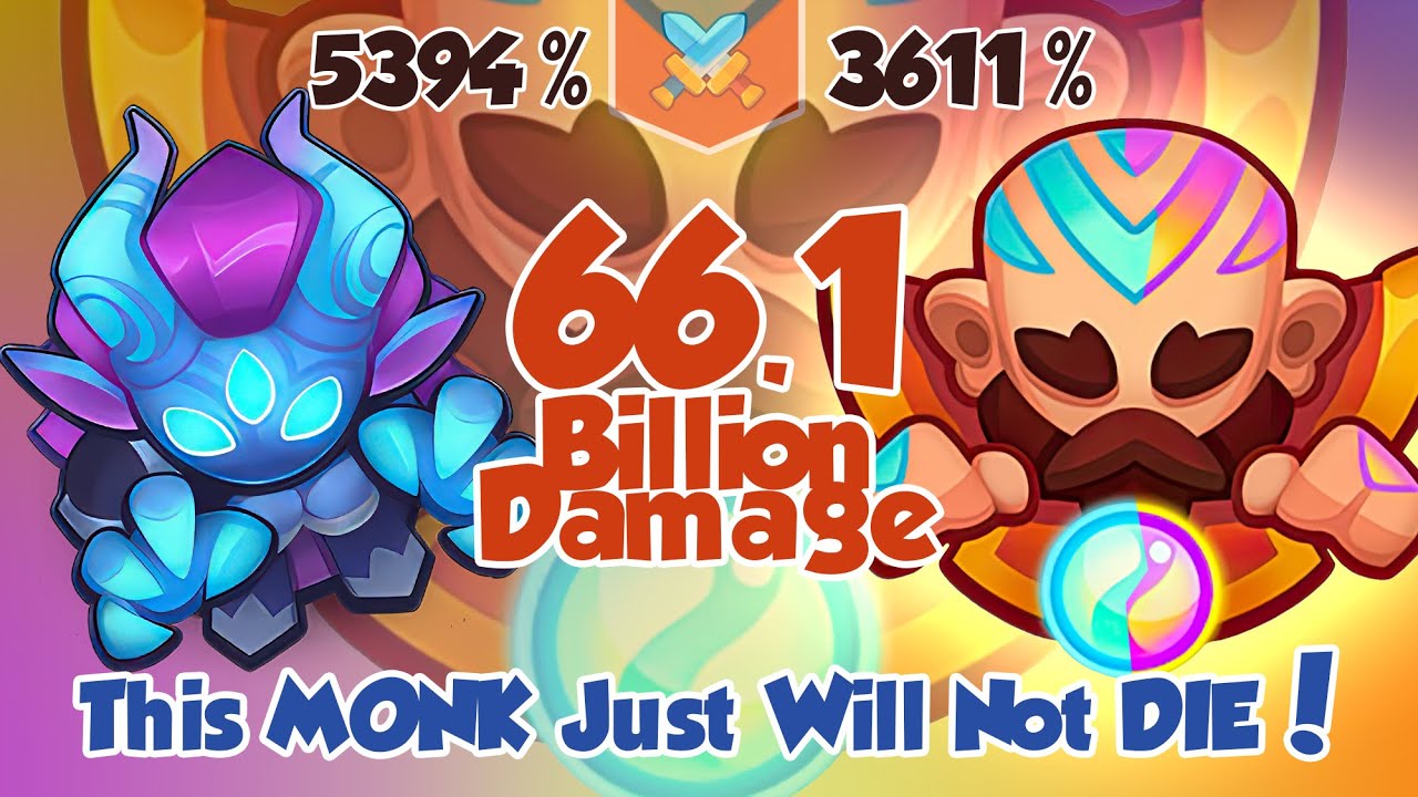 Nerf MONK Now! Monk 66.1 Billion Damage (3.6k Crit) vs Demon Hunter (5 ...
