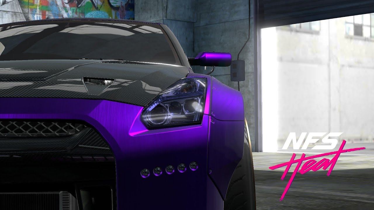 NFS HEAT - NISSAN GTR R35 - YouTube