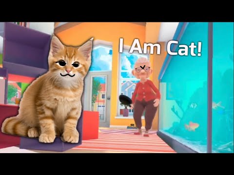 Playing I Am Cat! (Funny moments) - YouTube