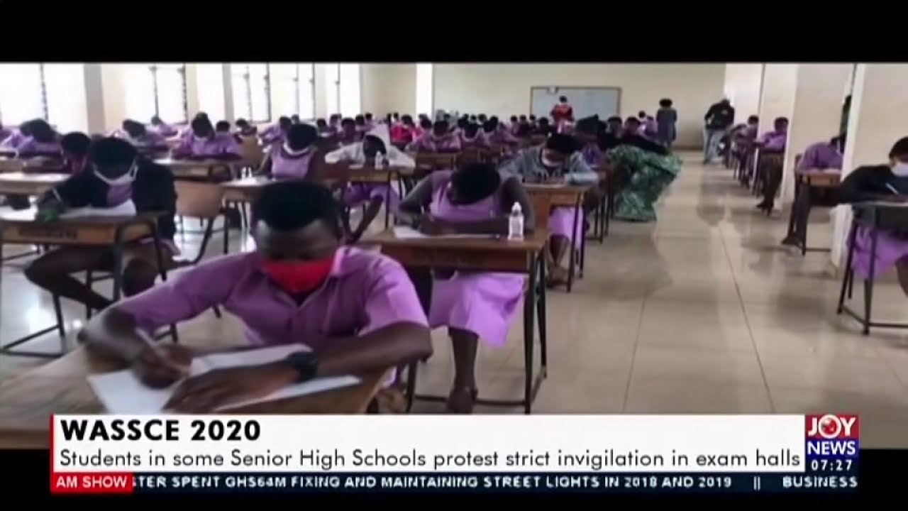 Final year students of Bright Senior High school attack WAEC official ...