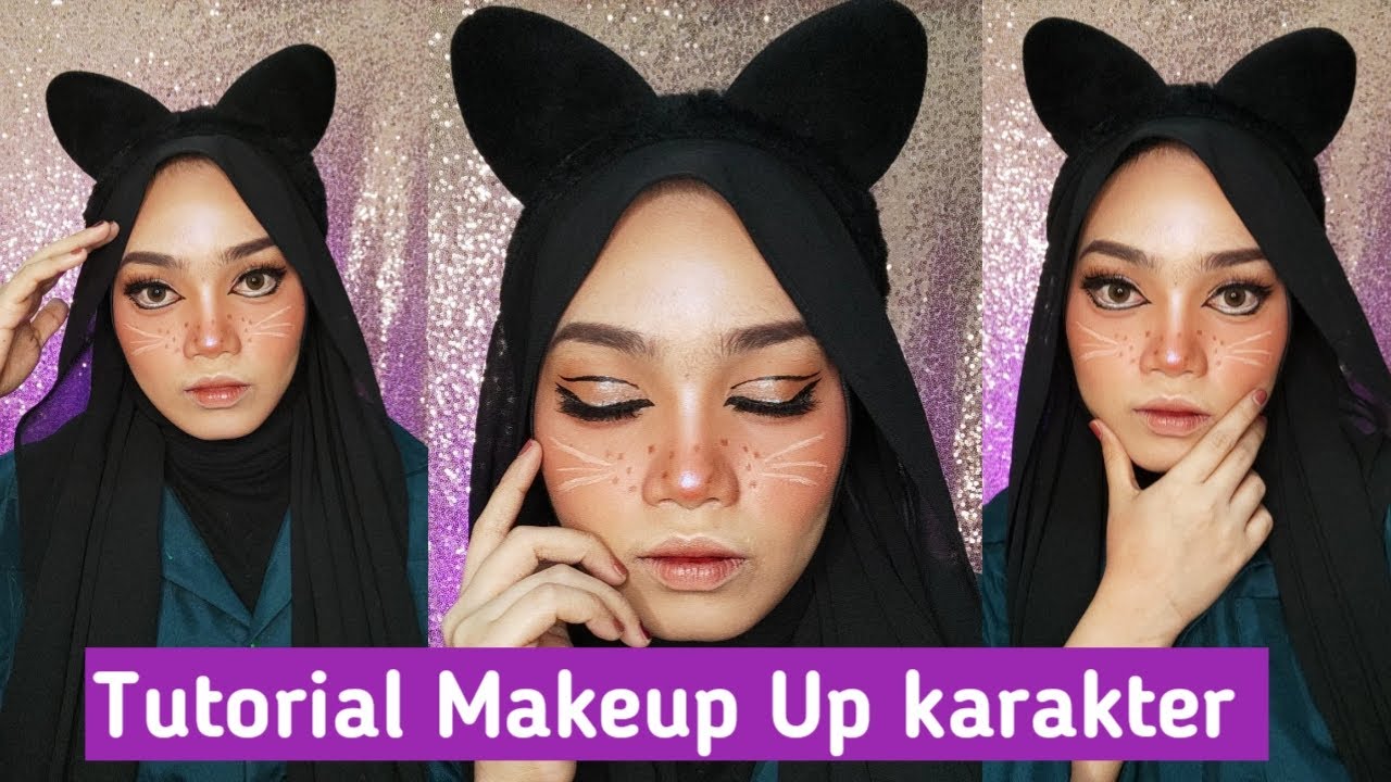 Tutorial Make Up Karakter Kucing | by Monalisa - YouTube