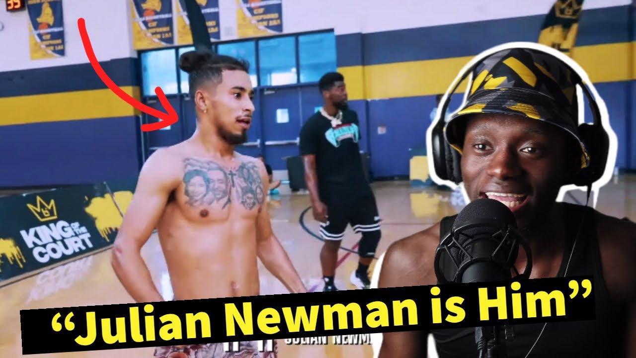 "JULIAN IS HIM" Hezi god VS Julian Newman BALLISLIFE 1V1 BASKETBALL ...