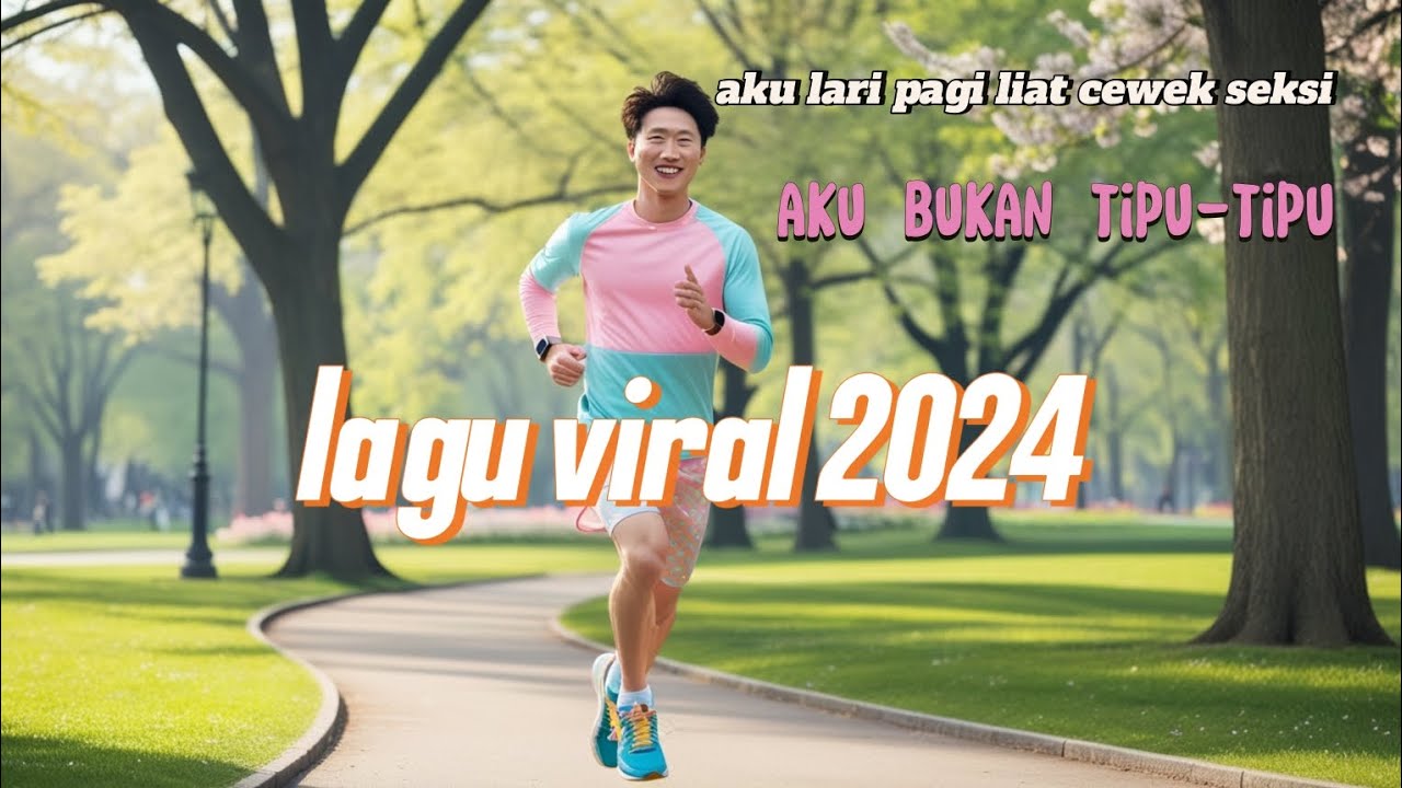 aku lari pagi liat cewek seksi. lagu viral 2024 - YouTube