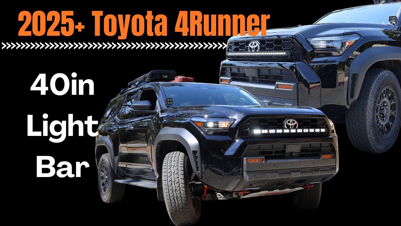 2025+ Toyota 4Runner 40in Light Bar |Tutorial | M&R Automotive - YouTube