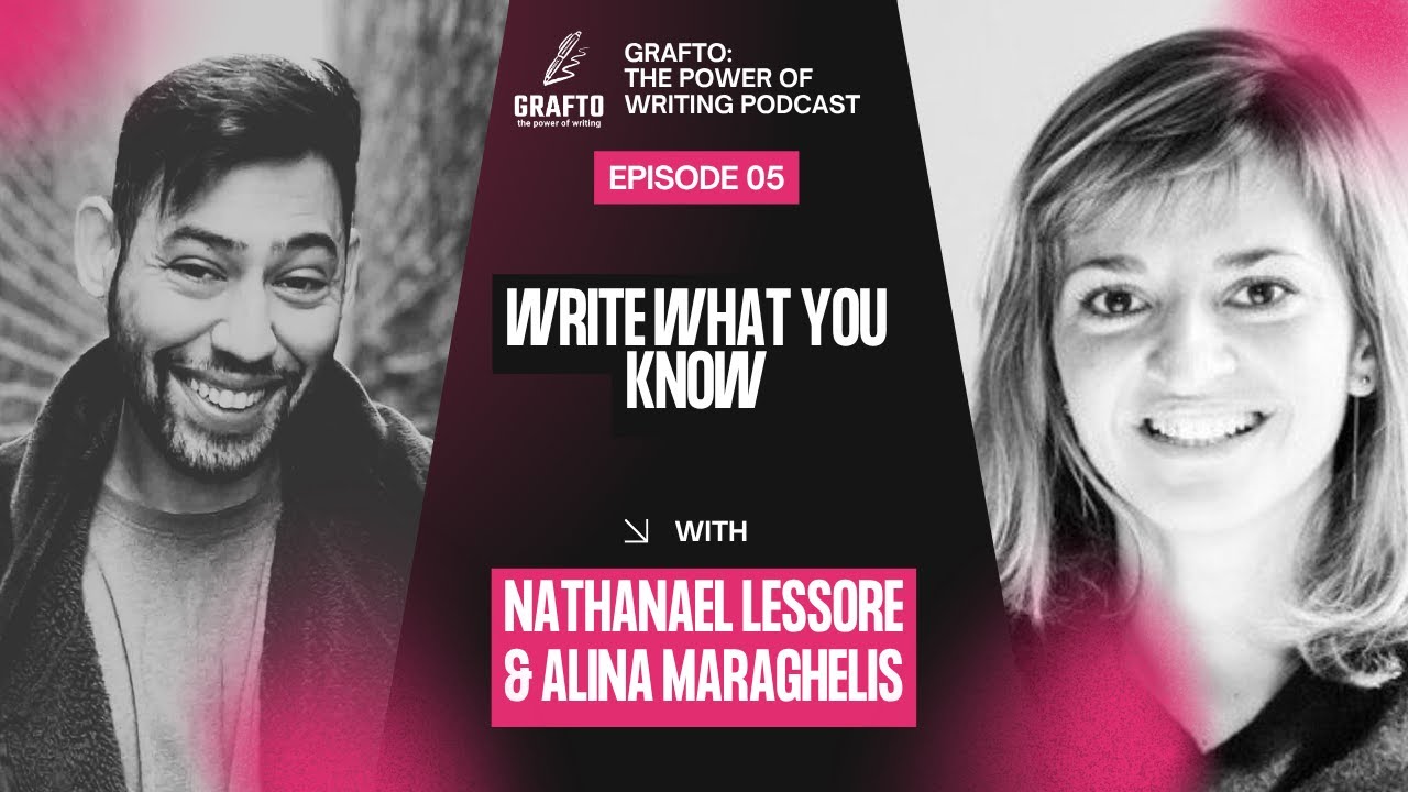 Write what you know with Nathaneal Lessore - YouTube