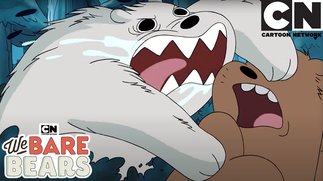 Feral Ice Bear | We Bare Bears | Cartoon Network - YouTube