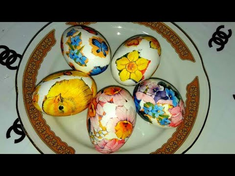 УКРАШАЕМ ЯЙЦА /Novruz bayramı,YUMURTA BEZEMEK