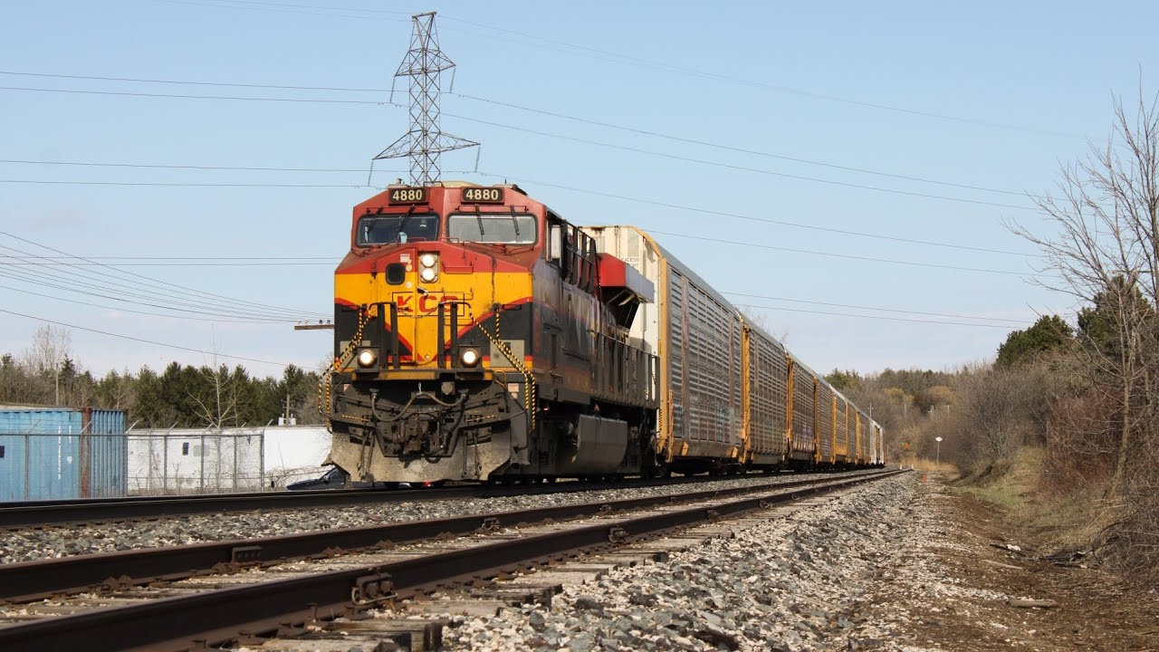 All KCS! KCS 4880 West - CPKC 731 (Automotive) - CP Galt Sub at Killean ...