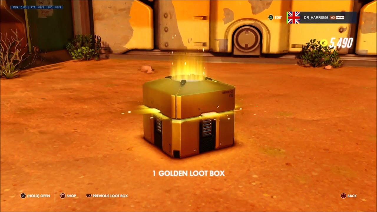 Overwatch Origins Edition: Golden loot box opening - YouTube