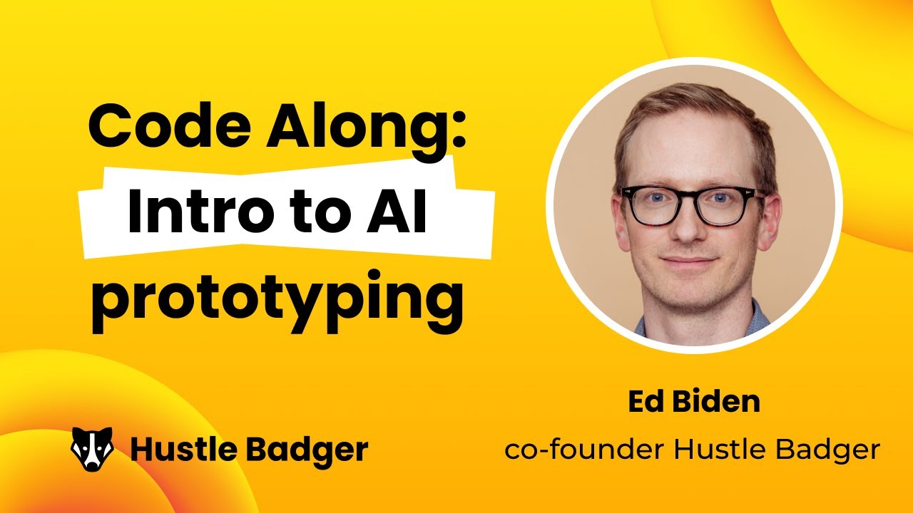 Code Along: Intro to AI Prototyping in Lovable - YouTube