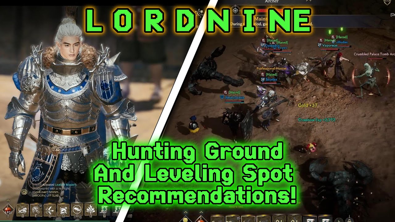 LORDNINE: Infinite Class SEA. Leveling and Hunting Recommendations ...