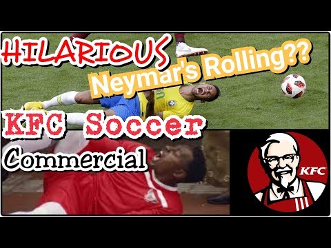 HILARIOUS KFC SOCCER COMMERCIAL - NEYMAR