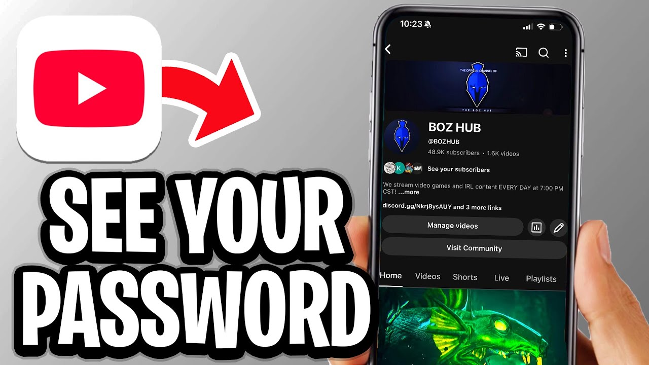 How To See YouTube Password - Full Guide - YouTube