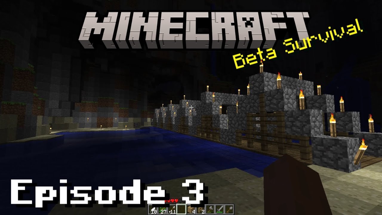 Let's Play: Minecraft Beta Survival - Episode 3 - YouTube