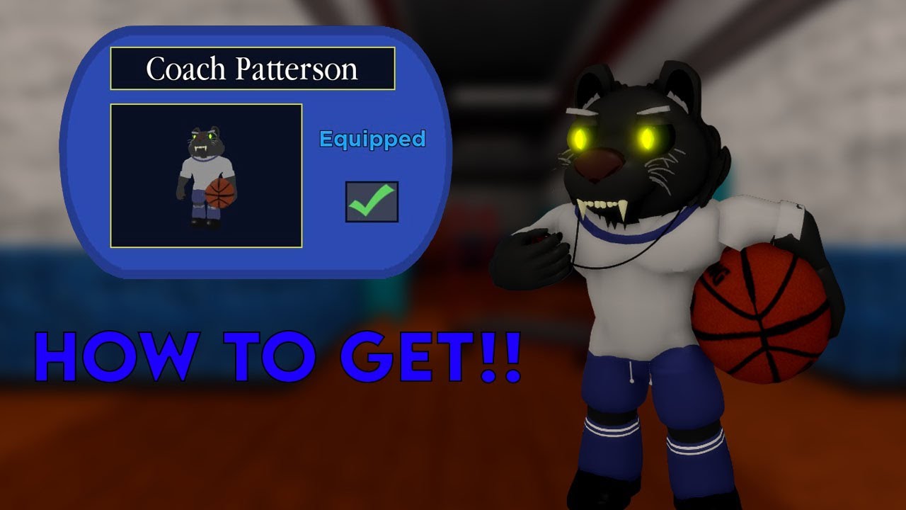 How to unlock COACH PATTERSON in PIGGY but it's 100 PLAYERS!!! - YouTube