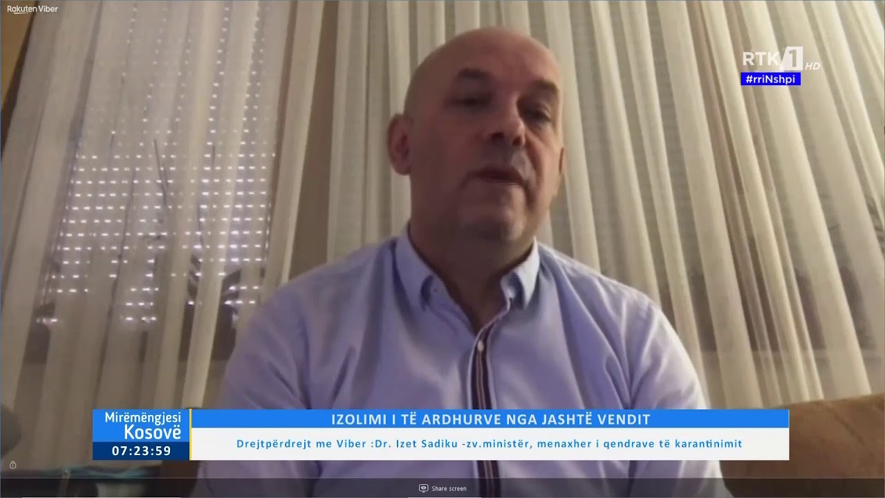 Mirëmëngjesi Kosovë - Drejtpërdrejt - Dr.Izet Sadiku 23.03.2020 - YouTube