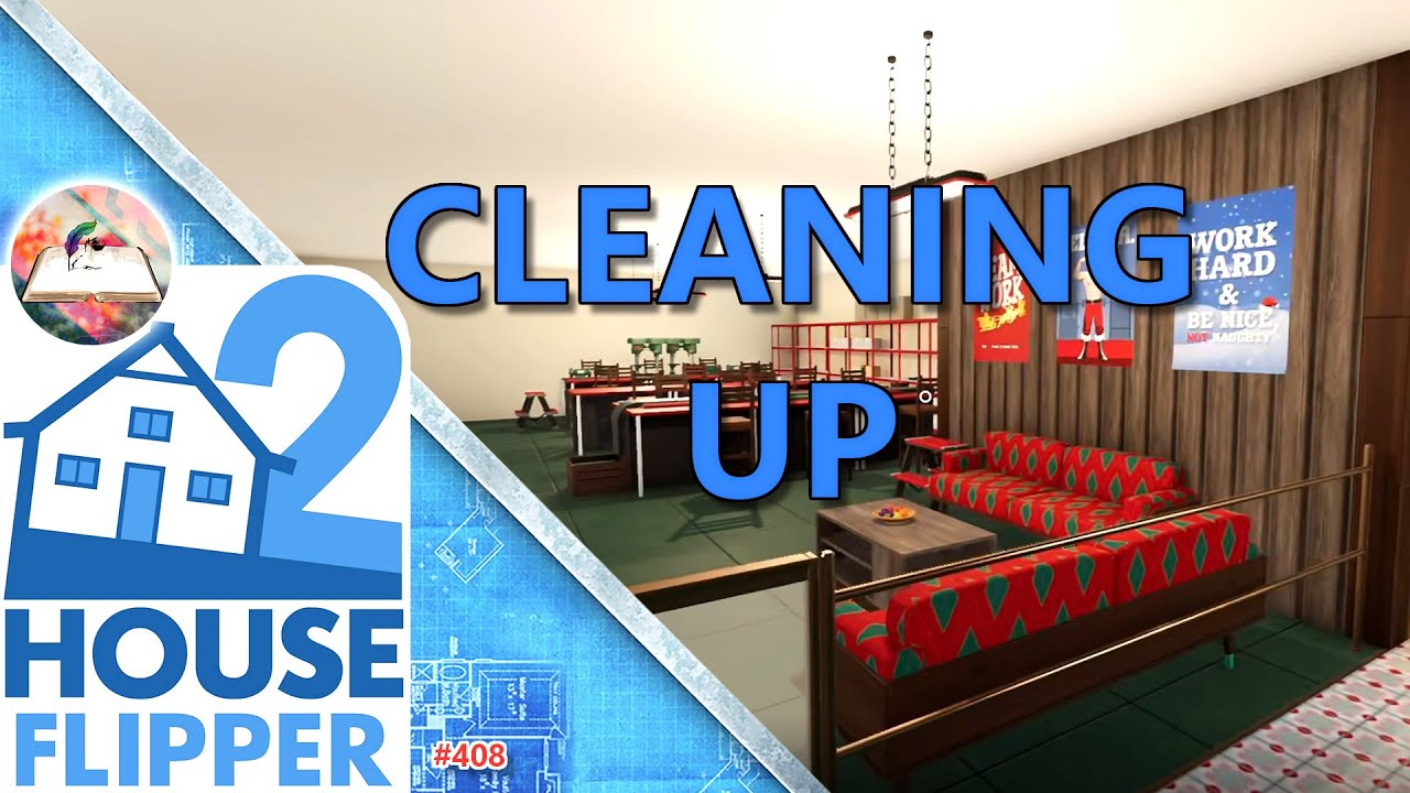House Flipper 2 Cleaning up after the Christmas rush - YouTube