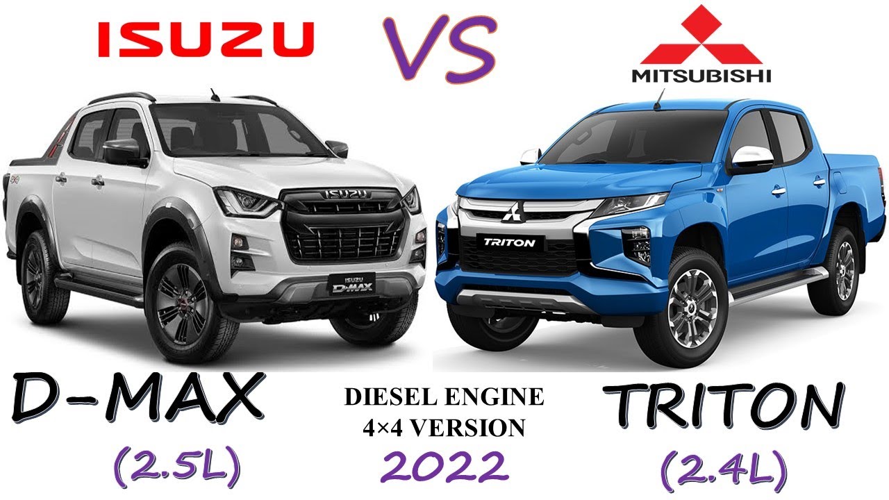 Isuzu D-MAX Vs ALL NEW Mitsubishi TRITON | Which one is better? - YouTube