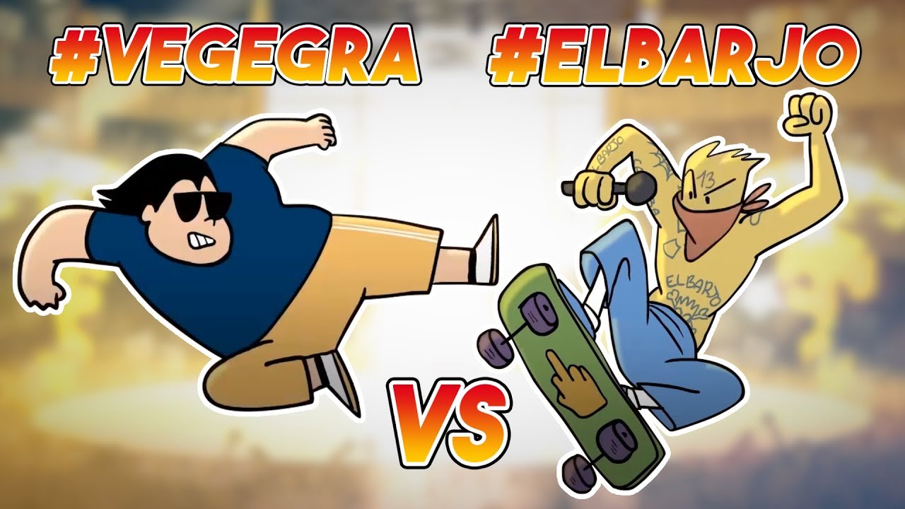 RAP FIGHTER CUP #5 - EL BARJO (CYANURE) VS VEGEGRA (JAROD) - YouTube