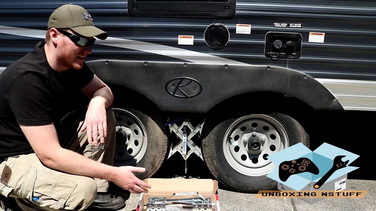 X-Chock Wheel Stabilizer - YouTube