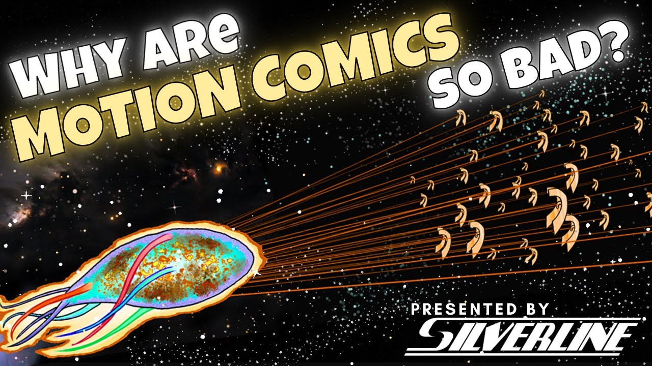 Silverline: Why are motion comics so bad? - YouTube