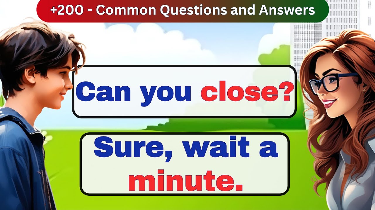 English Conversation Practice | Basic Conversations for Beginners ...