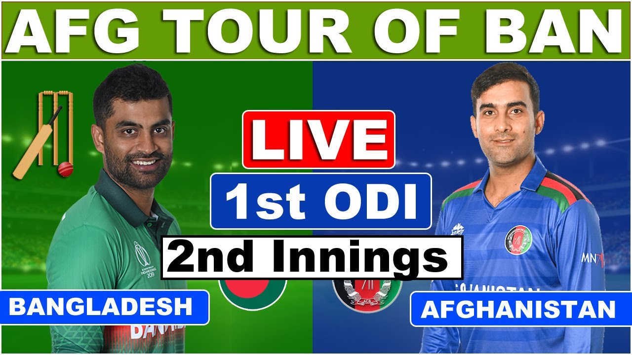 Live: Bangladesh vs Afghanistan Live 1st ODI Scores | BAN vs AFG Live ...