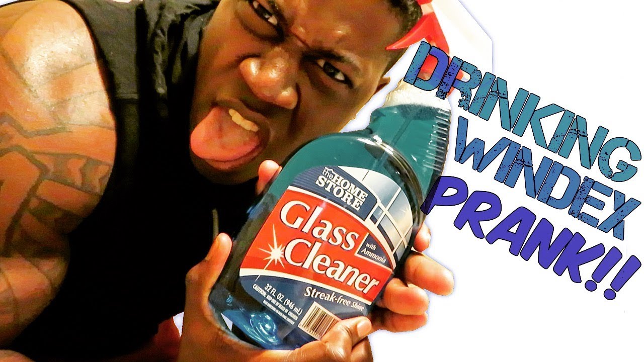 Drinking Windex Prank On Girlfriend (MUST WATCH) - YouTube