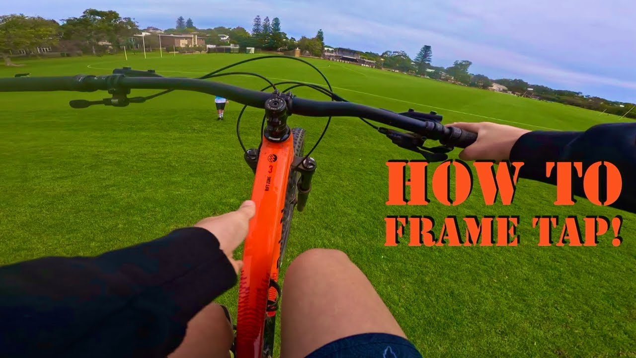 How To Frame Tap Your MTB!! - YouTube