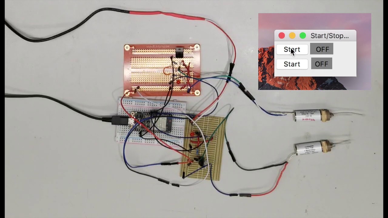 Wireless Control Of Solenoids Using An Esp32esp8266 And A Python Tkinter Gui Youtube