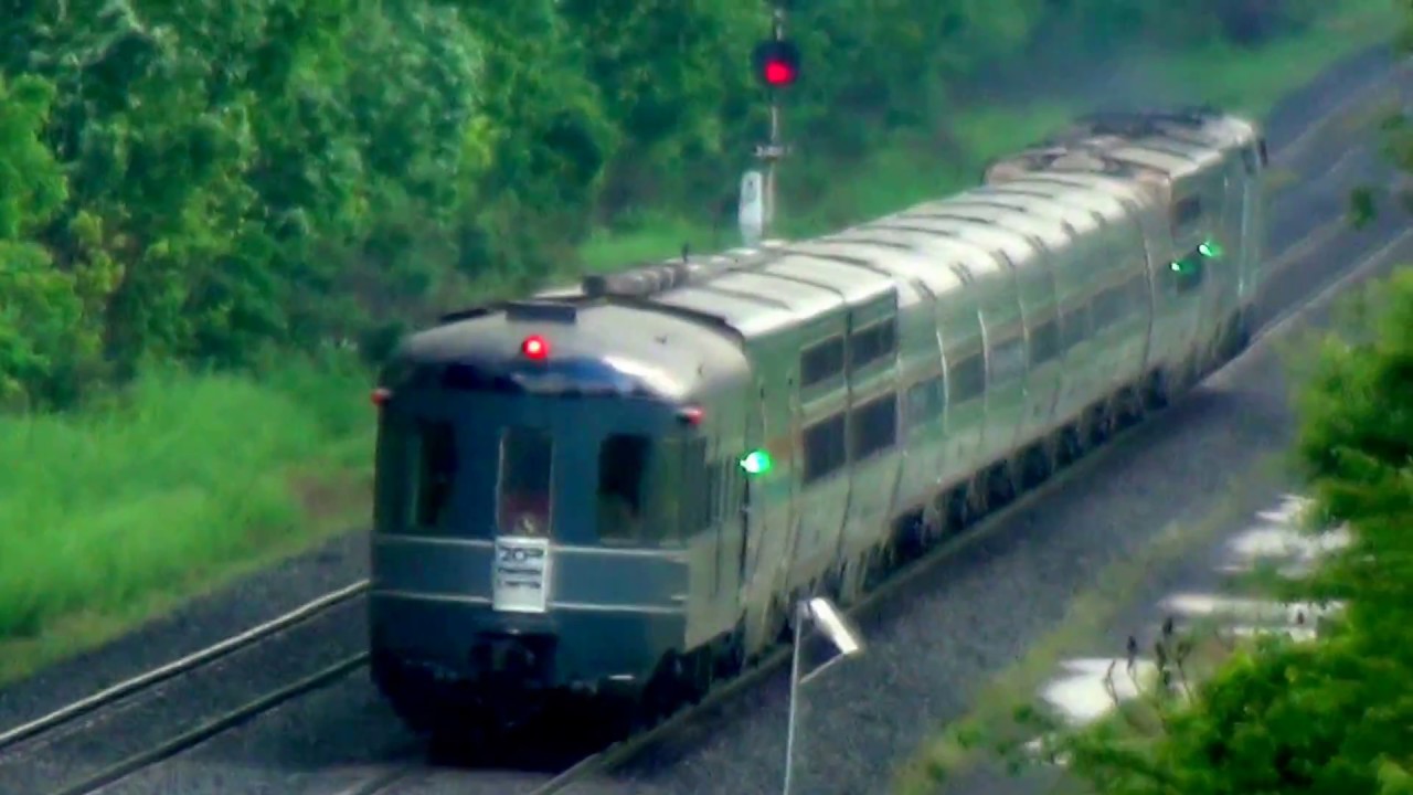 Cool Private Car at The Rear of Amtrak 48 - YouTube