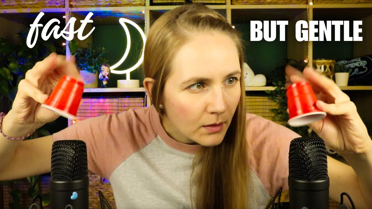 ASMR Fast But NOT Aggressive Binaural Tapping - YouTube