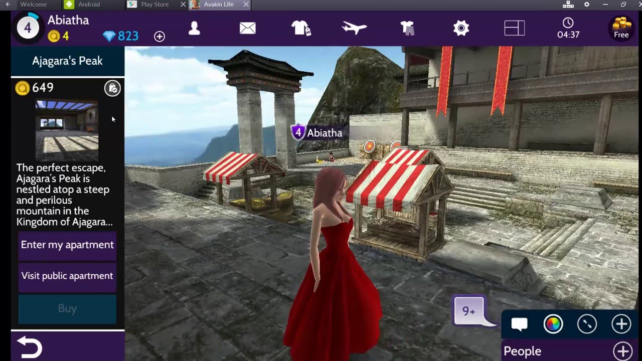 Avakin Life - Ajagara's Peak - YouTube