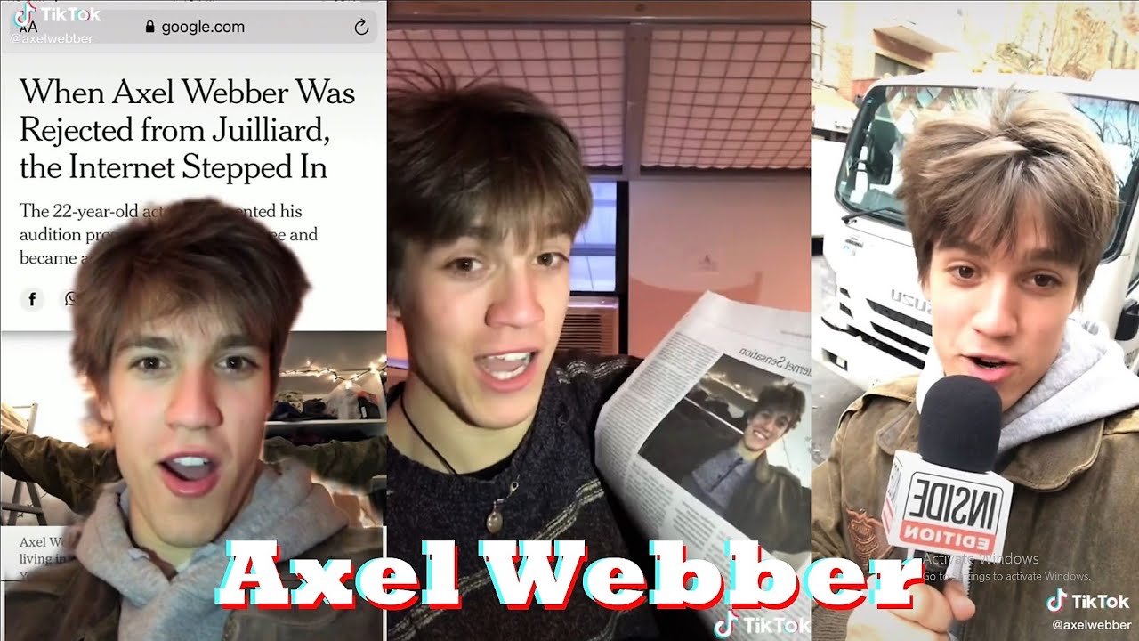 Axel Webber TikTok 2022 | Axel Webber Life in New York City TikTok 2022 ...