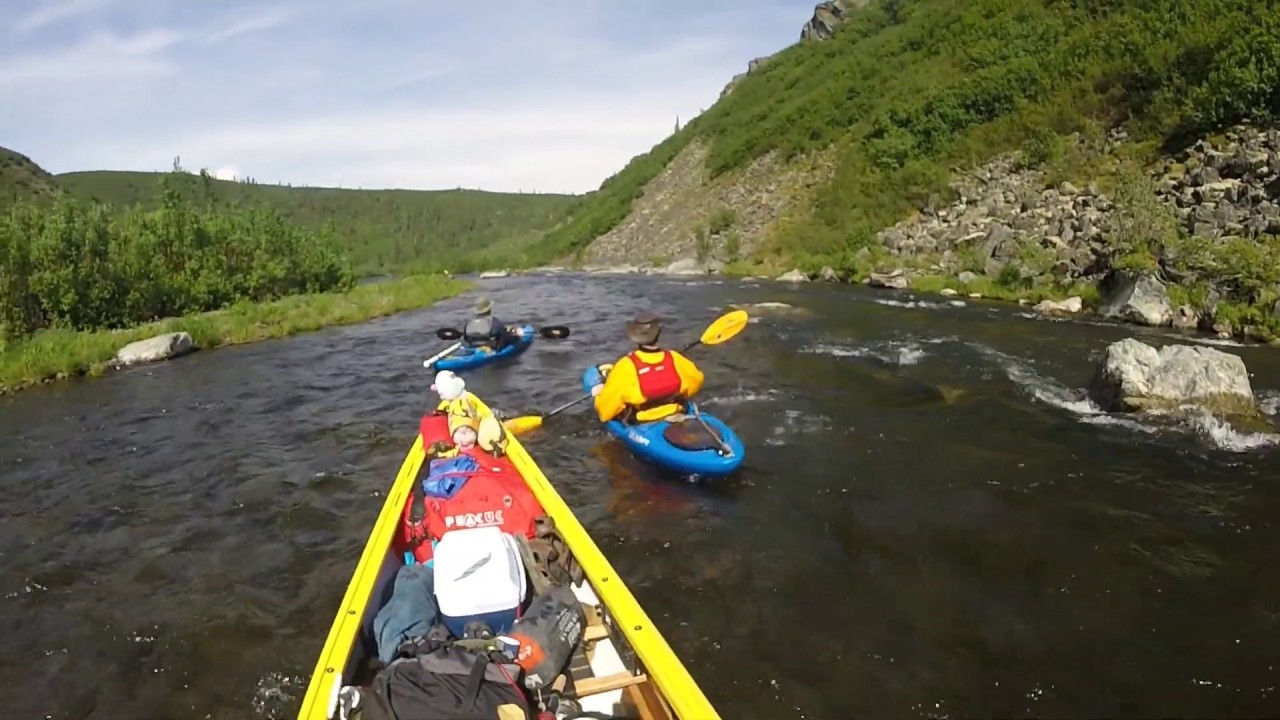 Upper Delta River Paddle 2019 - YouTube