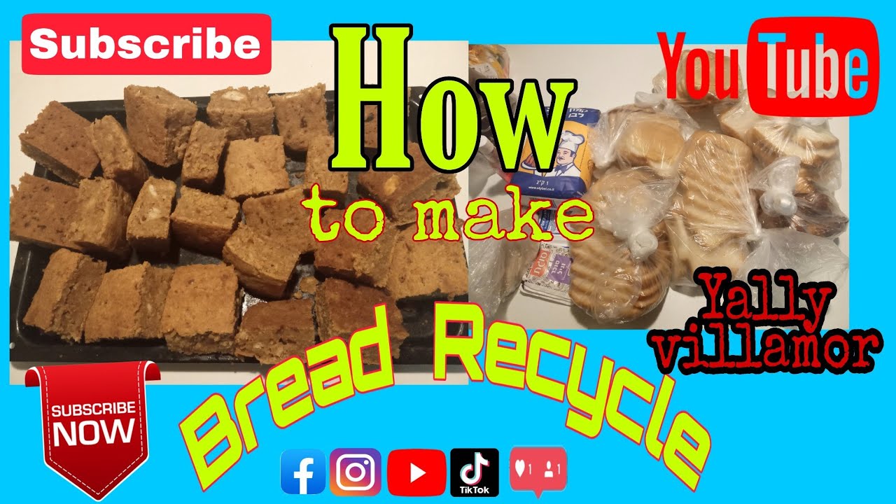 Paano e recycle ang bahaw na tinapay| Bread recycle| - YouTube