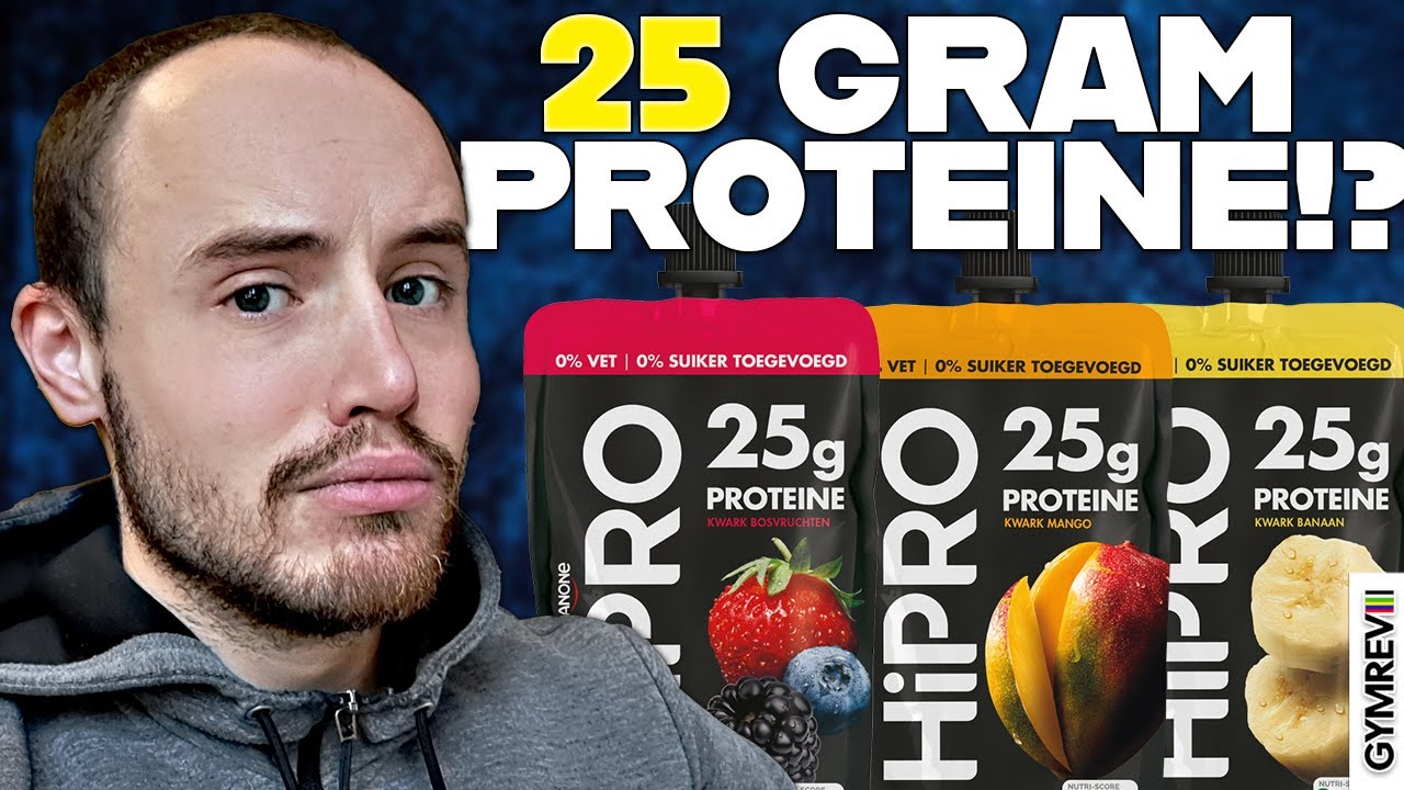 25 Gram Proteïne?! Danone HiPRO Proteine Kwark - YouTube