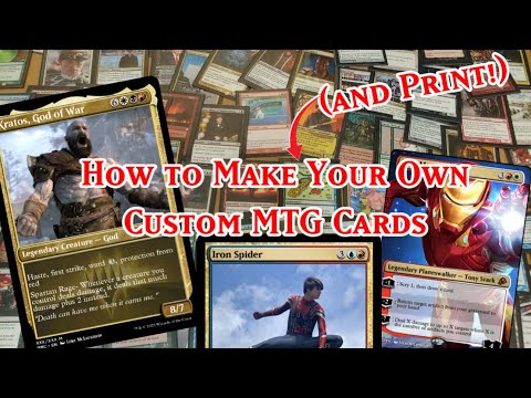 How To Print Your Own Magic The Gathering Cards