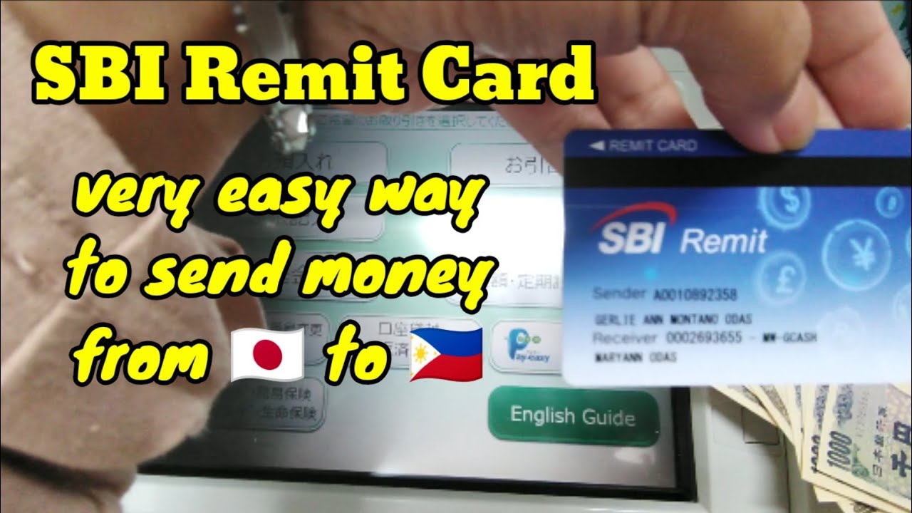 EP. #88: Send Money using SBI Remit Card at JP Post Office | Easy Way ...