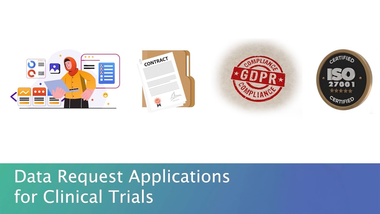 Data request applications for clinical trials - YouTube