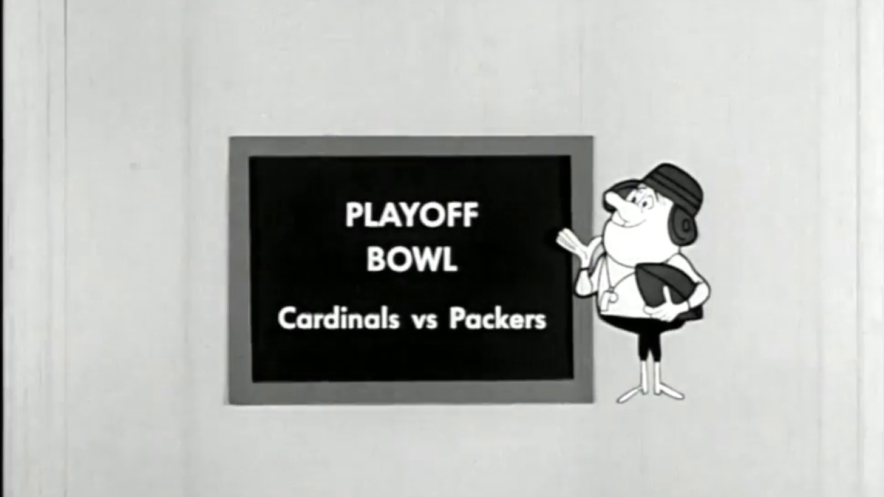 1964 Playoff Bowl: St. Louis Cardinals vs. Green Bay Packers Highlights ...