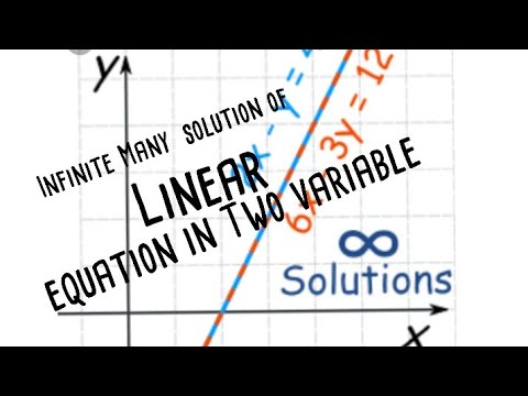 Linear equation in two Variable - YouTube