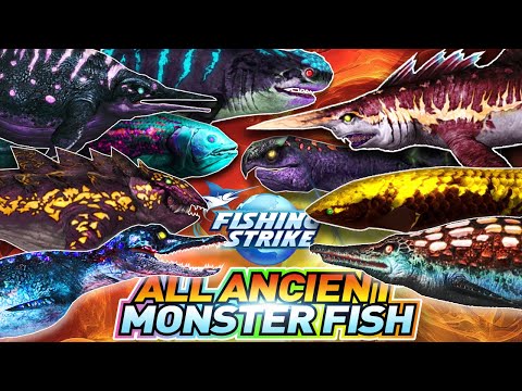 ALL NAMED FISH CATCH IN WHIRLPOOL OF CHAOS  - MONSTER ANCIENT FISH【釣魚大亨 Fishing Strike 피싱스트라이크】