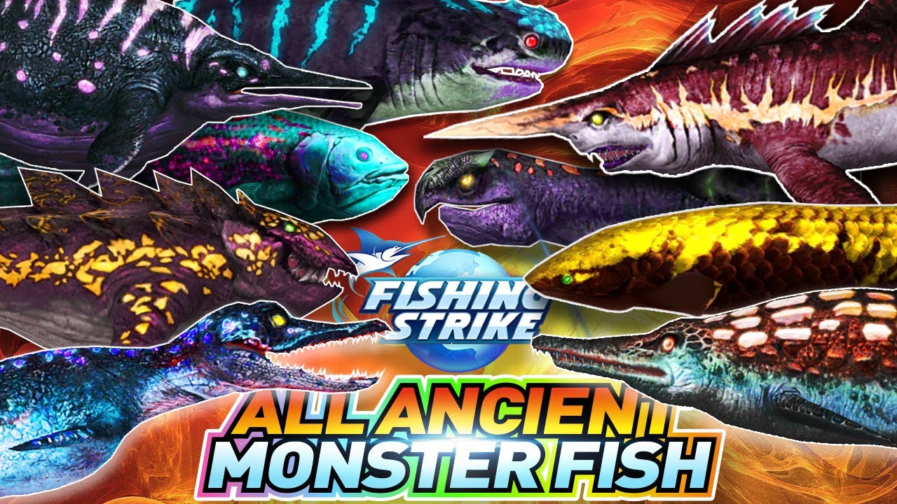 ALL NAMED FISH CATCH IN WHIRLPOOL OF CHAOS - MONSTER ANCIENT FISH【釣魚大亨 ...