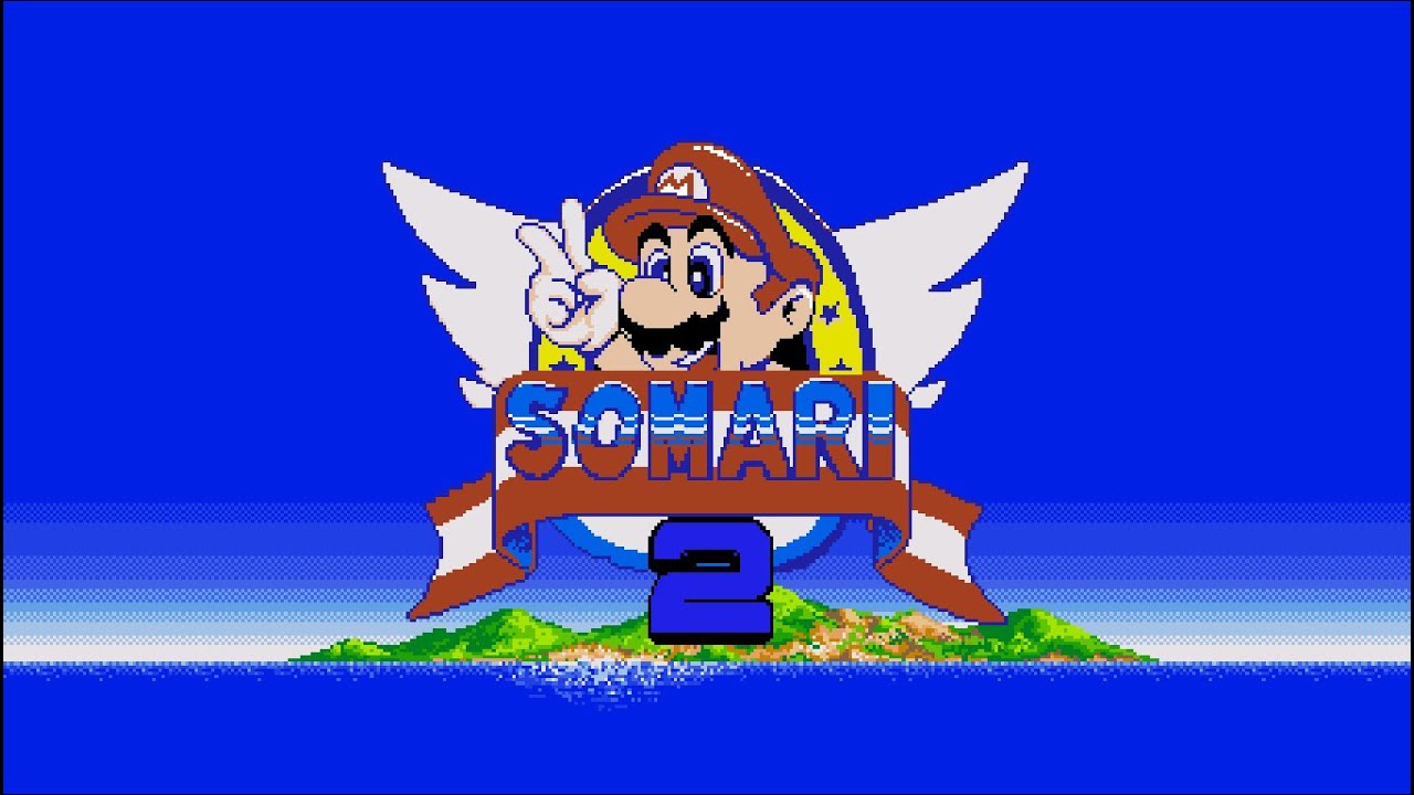 Somari In Sonic The Hedgehog 2 Sega Genesis Gameplay Real Hardware