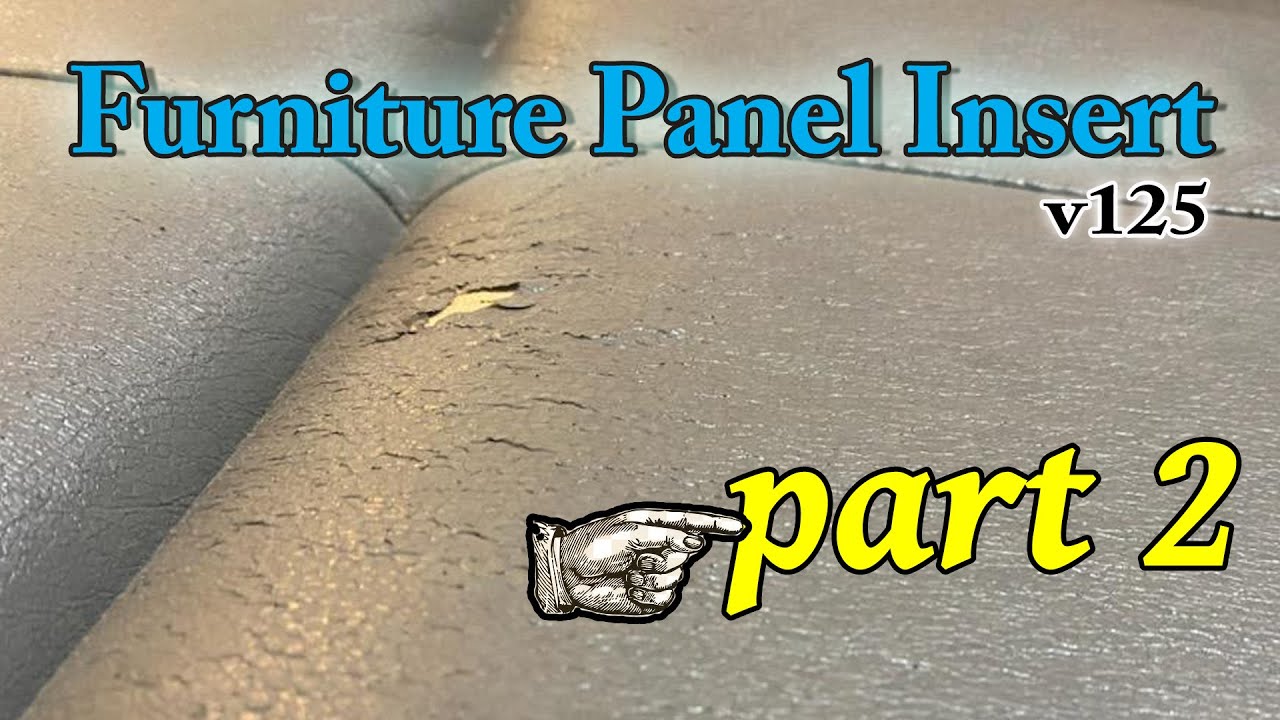 Sofa sectional panel insert part 2 v125 - YouTube