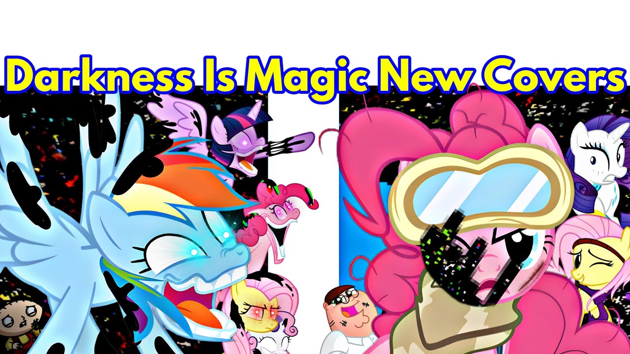 Friday Night Funkin' Vs Darkness Is Magic V2 Cover | My Little Pony ...