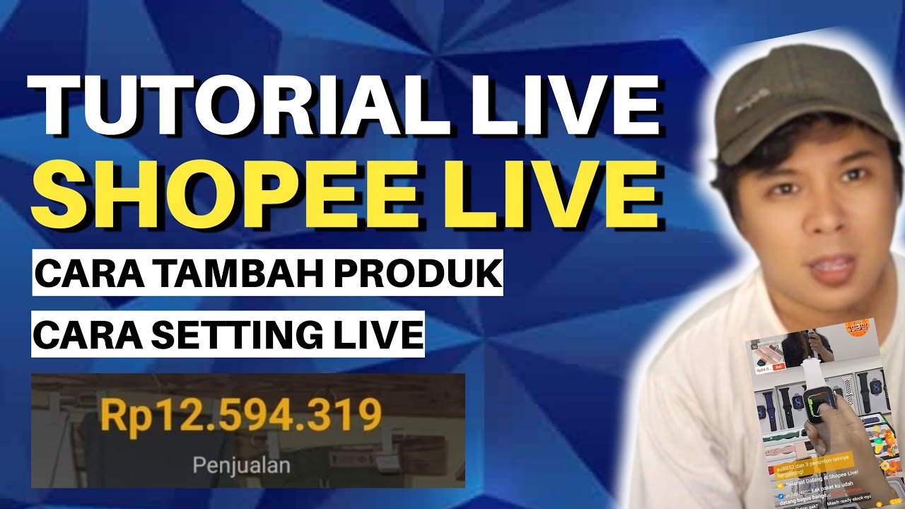 TUTORIAL LIVE SHOPEE AFFILIATE ️ MAU KOMISI SHOPEE AFFILOATE TIAP HARI ️ - YouTube