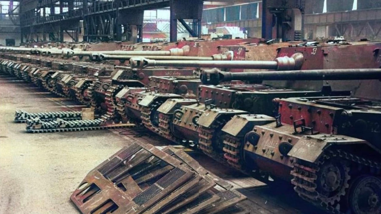 Inside Germany’s Biggest Tank Factory of WWII: Nibelungenwerke - YouTube